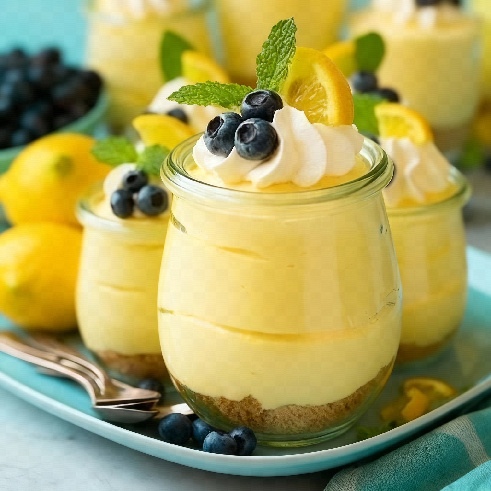 Zesty Lemon Cheesecake Mousse: A Cloud of Citrus Bliss – flavor mixture