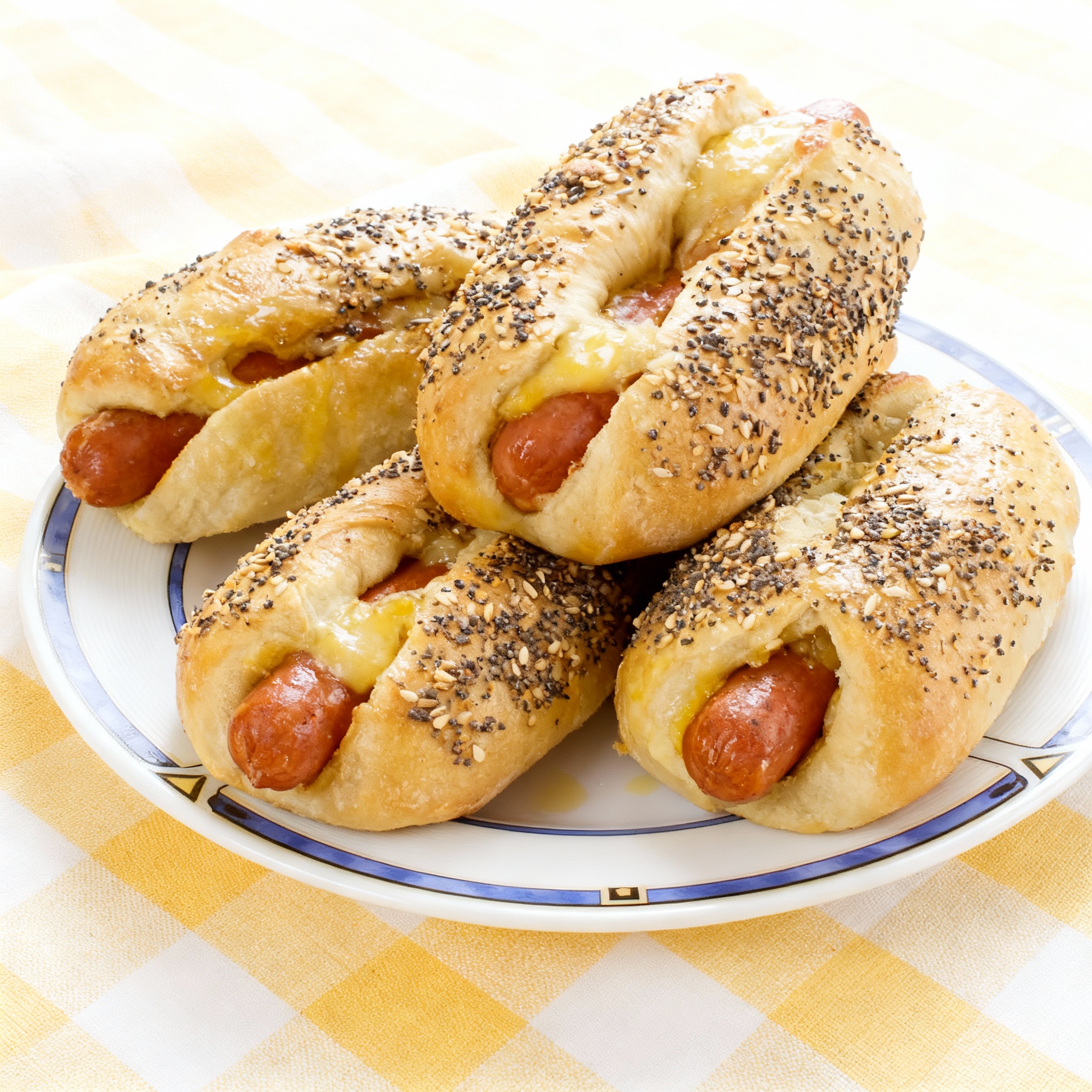 Classic Homemade Bagel Dogs – flavor mixture