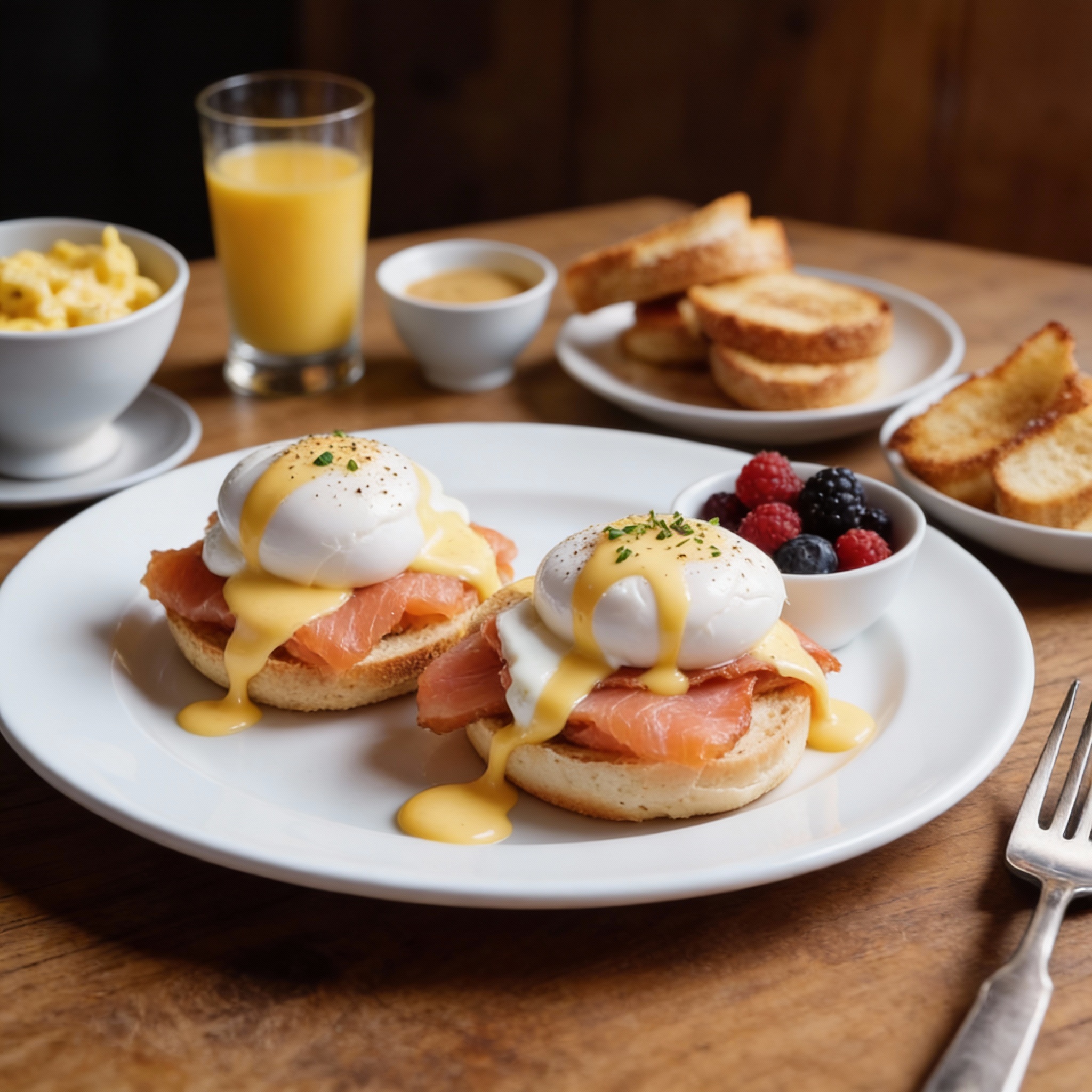 Classic Eggs Benedict: A Brunch Masterpiece – flavor mixture
